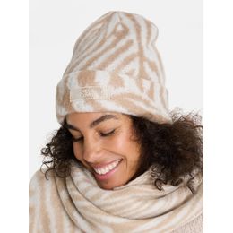 LIEBLINGSST&Uuml;CK LIEBLINGSST&Uuml;CK Damen Beanie "Damen-Strickm&uuml;tze"130, beige, Materialmix, M&uuml;tzen, aus Polyester