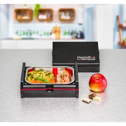 Rommelsbacher Elektrische Lunchbox "HEATSBOX HB 100", B:18cm H:0,75cm, schwarz, Lebensmittelaufbewahrungsbeh&auml;lter