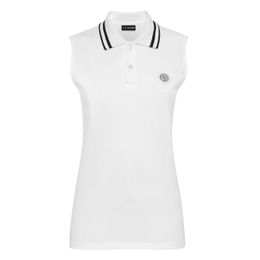 Plein Sport Damen Poloshirt "Polohemd", weiß, Gr. S, Obermaterial: 100% Baumwolle, Shirts