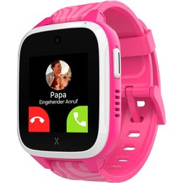 XPLORA Smartwatch "Kinder Smartwatch XGO3 inkl. Telekom Nano SIM", 33,02, 2G (GSM) 3G (UMTS) 4G (LTE), rosa, Smartwatches