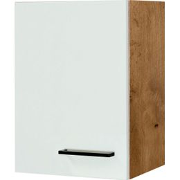 H&auml;ngeschrank Flex-Well, B:40cm H:54,8cm T:32cm, beige, Holzwerkstoff, K&uuml;che, Schr&auml;nke, "Vintea", (B x H x T) 40 x 54,8 x 32 cm, mit Metallgriffen