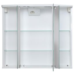 Spiegelschrank Jokey, B:67,4cm H:60cm T:22cm, wei&szlig;, MDF, Badezimmer, Schr&auml;nke, "Doro LED", 68 cm Breite