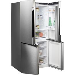 Bosch Multi Door "KFN96VPEA", B:91cm H:183cm T:73,1cm, silber, Kühlschränke, VitaFresh XXL Schubladen, XXL-Fassungsvermögen, Big Box, LED-Licht