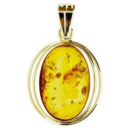 OSTSEE-SCHMUCK Damen Kettenanh&auml;nger "- Luisa - Gold 585/000 - Bernstein", Gelbgold 585, gold, Gelbgold 585, Schmuckanh&auml;nger