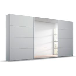 Schwebet&uuml;renschrank Rauch, B:360cm H:210cm T:68cm, grau, Holzwerkstoff, Schr&auml;nke, "Kleiderschrank Schrank Garderobe W&auml;scheschrank Ankleide OTELI",