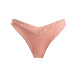 Roxy Damen Bikini-Hose "Rib Roxy Love The Sunseeker", rot, Gr. XXL, 91% Nylon, 9% Elasthan, Badehosen