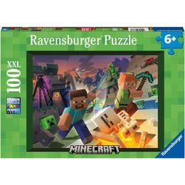 Ravensburger Jungen Puzzle "Monster Minecraft", bunt, B:49cm H:36cm, Puzzles, Made in Germany