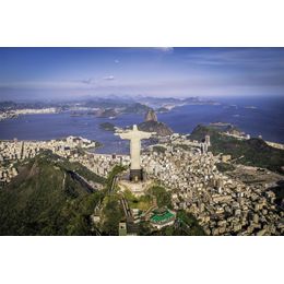 papermoon Fototapete "Rio de Janeiro", B/L: 4m x 2,6m, Bahnen: 8 Stk., bunt, Tapeten