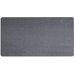 Teppich, B:80cm H:5mm L:150cm, grau, PRIMAFLOR-IDEEN IN TEXTIL, Polypropylen (PP), Wohnzimmer, Teppiche, "MACAO, Made in Netherlands", Uni Farben,