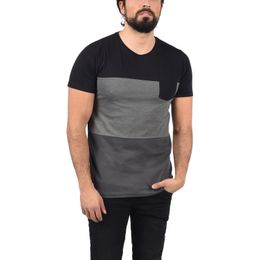 !Solid SOLID Herren T-Shirt "T-Shirt SDMingo", schwarz, Gr. L, Obermaterial: 80% Baumwolle CO. 20% Polyester PES., Shirts