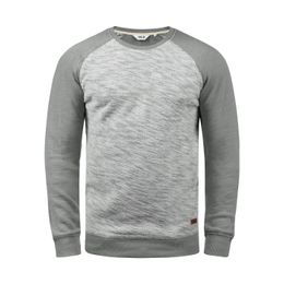 !Solid SOLID Herren Longpullover "Sweatshirt SDFlocker", grau, Gr. XXL, Obermaterial: 100% Baumwolle CO., Sweatshirts