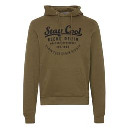 Blend Herren Kapuzenpullover "Hoodie BHSweatshirt", gr&uuml;n, Gr. L, bedruckt, Obermaterial: 100% Baumwolle CO., Pullover