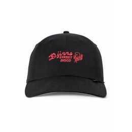 Djinns Damen Snapback Cap "Djinns Dad Cap Street Disco"schwarz, unifarben, 100% Baumwolle, Caps