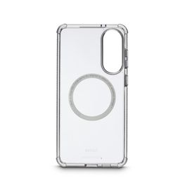 Hama Smartphone-H&uuml;lle "Handyh&uuml;lle magnetisch f&uuml;r Galaxy S25 Edge (f&uuml;r Qi2, D3O, durchsichtig)", Samsung Galaxy S25 Edge, transparent, H&uuml;llen,