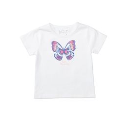 STACCATO M&auml;dchen T-Shirt "Schmetterling", wei&szlig;, Gr. 80, Oberstoff: 100% Baumwolle;, Shirts, 5-er Set