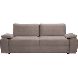2-Sitzer, B:200cm H:100cm T:105cm, braun, exxpo - SOFA FASHION, Sofas, "SOLSBURY, Sofa, Schlafsofa, Breite 200cm, zeitlos und elegant", inkl.