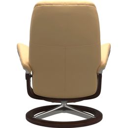 Relaxsessel stressless, B:78cm H:97cm T:70cm, gelb, Leder BATICK: BATICK ist ein leicht korrigiertes, durchgef&auml;rbtes und genarbtes M&ouml;belleder, bei