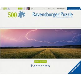 Ravensburger Kinder Puzzle "power of nature - Panorama, Sommergewitter", bunt, B:70cm H:25cm, Puzzles, Made in Germany
