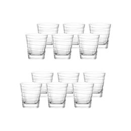 Leonardo Glas "Trinkgläser Vario 250 ml 12er Set transparent", 12 tlg., transparent, Trinkgefäße