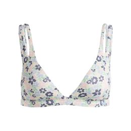 Roxy Damen Triangel-Bikini-Top "Wild Floral"bel air ephemere small, Gr. M, 85% Polyester, 12% Polyester, 3% Elasthan, Bikini-Oberteile