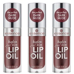 Essence Kinder Lipgloss "hydra kiss LIP OIL"mocha glow, Lippen-Kosmetika, Dezente Farbabgabe, pflegende Textur, glänzendes Finish, vegan.