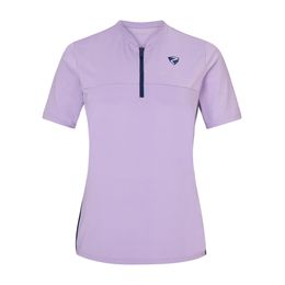 Ziener Damen Radtrikot "NELODI", lila, Gr. 34, Obermaterial: 1. 92% Polyester, 8% Elasthan; 2. 92% Polyester, 8% Elasthan;, Trikots