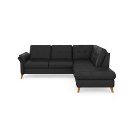 Sit & More Ecksofa SIT & MORE, B:250cm H:90cm T:226cm, grau, Wohnzimmer, Sofas, "G&ouml;teborg", inkl. Sitztiefenverstellung, wahlweise mit Bettfunktion & Bettkasten
