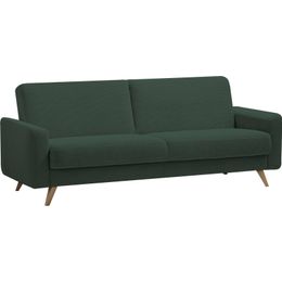 3-Sitzer, B:222cm H:89cm T:93cm, braun, exxpo - SOFA FASHION, 100% PES, Sofas, "Samso, elegant und bequem, aktueller Cord Bezug, Kippcouch",