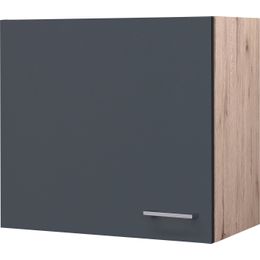 H&auml;ngeschrank Flex-Well, B:60cm H:54,8cm T:32cm, grau, Holzwerkstoff, K&uuml;che, Schr&auml;nke, "Morena", (B x H x T) 60 x 54,8 x 32 cm
