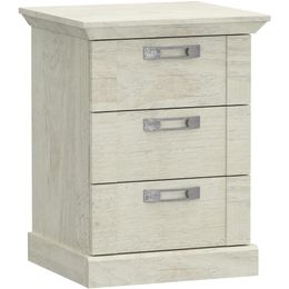 Nachtkommode FORTE, B:49,8cm H:66cm T:44,9cm, wei&szlig;, Sideboards, "KASHMIR"