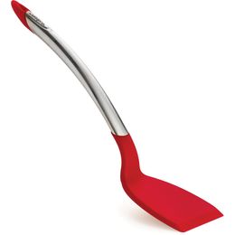 Cuisipro K&uuml;chenschaufel "Elegance", B:4cm H:7cm, rot, K&uuml;chenpaletten, satinierter Edelstahl, hochwertig, stilvoll, hitzebest&auml;ndig bis 300 C
