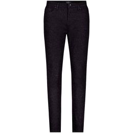 monari Damen Röhrenhose, schwarz, Gr. 34, glänzend, unifarben, Jeans, Obermaterial: 97% Baumwolle, 3% Elasthan, Hosen, mit Glitzerdruck