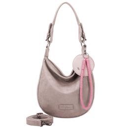 Damen Schultertasche "Fritzi Hobo", Fritzi aus Preussen, rosa, Polyurethan (PU), unifarben, Taschen, mit abnehmbaren Schultergurt
