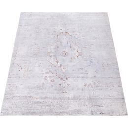 Teppich Paco Home, B:200cm H:14mm L:290cm, bunt, Polypropylen, Wohnzimmer, Teppiche, "Calabria 584", Kurzflor, Orient-Optik, Vintage Design