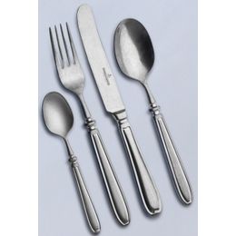 Besteck-Set "Landhaus", 30 Stk., silber, PICARD & WIELP&Uuml;TZ SOLINGEN, Essbesteck-Sets, Vintage-Look-stone-washed