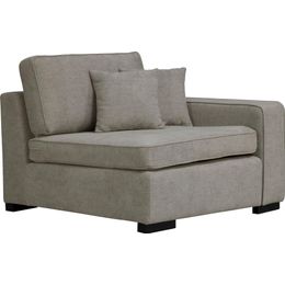 Sofaelement Home Affaire, B:110cm H:86cm T:100cm, beige, Polsterelemente, "Skara", Modul zum eigenen Zusammenstellen, in vielen Bezugsqualitäten