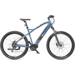 Telefunken E-Bike "Aufsteiger M925", 50cm, 27,5 Zoll (69,85cm), blau, Elektrofahrräder, Pedelec, Elektrofahrrad für Damen u. Herren, MTB