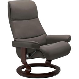stressless Relaxsessel "View" mit Classic Base, Gr&ouml;&szlig;e S,Gestell Braun
