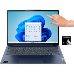 Lenovo Notebook "IdeaPad Slim 5 14Q8X9", 16 GB RAM 512 GB SSD, X Plus, Windows 11 Home (on ARM), German, blau, Notebooks