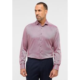 Eterna Herren Langarmhemd "MODERN FIT"rot, Gr. 42, 40% cotton, 4% Elasthan, 56% Lyocell, Hemden, EASY IRON (bügelleicht)