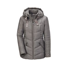 GOLDNER Damen Steppjacke "Steppjacke mit farbharmonischem Druck", grün, Gr. 38, Obermaterial: 100% Polyester PES., Jacken