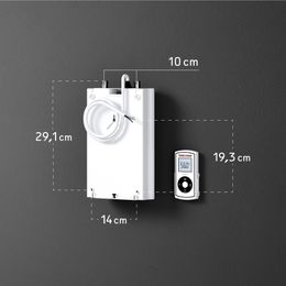 Kompakt-Durchlauferhitzer Stiebel Eltron, B:18,8cm H:29,3cm T:8,5cm, wei&szlig;, Durchlauferhitzer, "DCE 11/13 RC", 3i Technologie f&uuml;r konstante