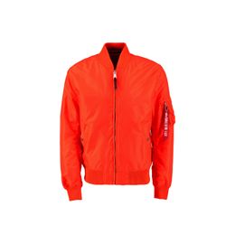 Herren Bomberjacke "MA-1 TT Light", rot, Gr. S, Alpha Industries, Obermaterial: 100% Nylon, Futter: 100% Nylon, Jacken