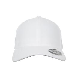 Flexfit Herren Fitted Cap "Flexfit Unisex 110 Hybrid"wei&szlig;, unifarben, 96% Polyester, 4% Elasthan, Caps