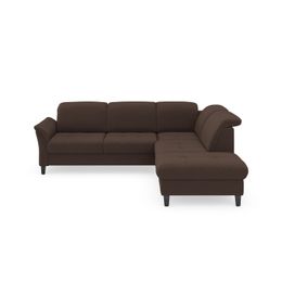 Sit & More sit&more Ecksofa "Maggiore L-Form" wahlweise mit Kopfteilverstellung, Bettfunktion und Stauraum