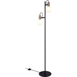 Nordlux Stehlampe "Arild", 2, Ø 9,3cm H: 140cm, 1 Stk., schwarz, Wohnzimmer, Leuchten