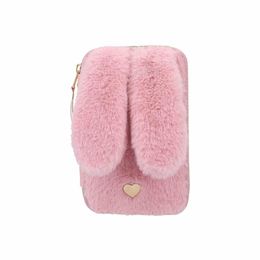 Depesche Kinder Buntstift "2-Fach Federtasche Bunny Ballet Princess Mimi 19 x 12,5 cm rosa", rosa, Kunststoff, Stifte