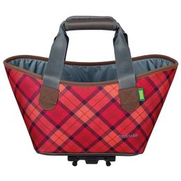 Racktime Fahrradtasche, B/H/T: 34cm x 25,5cm x 37cm, rot, Taschen