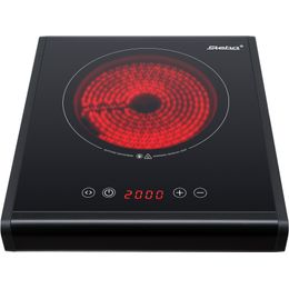 Steba Einzelkochplatte "HK 25", B:27cm H:5cm T:31cm, schwarz, Kochplatten