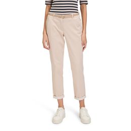 Betty Barclay Damen Chinohose "Damen Chino-Hose unifarben", grau, Gr. 40, Obermaterial: 64% Baumwolle, 33% Polyester, 3% Elasthan., Hosen, Gürtel